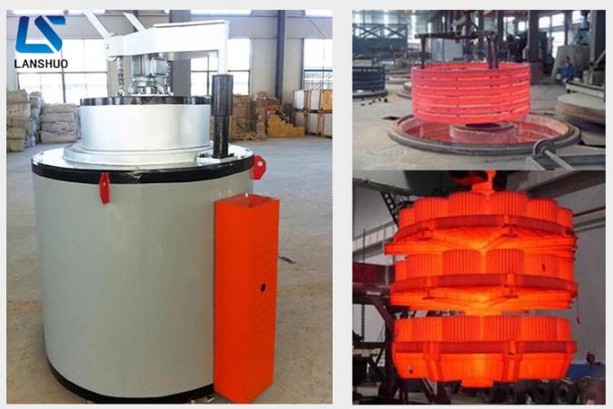 Vertical Electric Shaft Quenching Tempering Furnace Pit Type For Heat ...